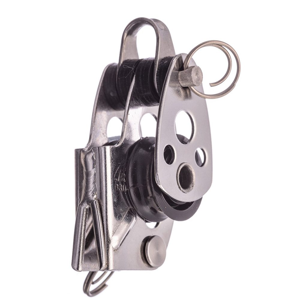R4969 - Vang Double Block Micro 17mm sheave(Pk Size: 1) - RWO Marine