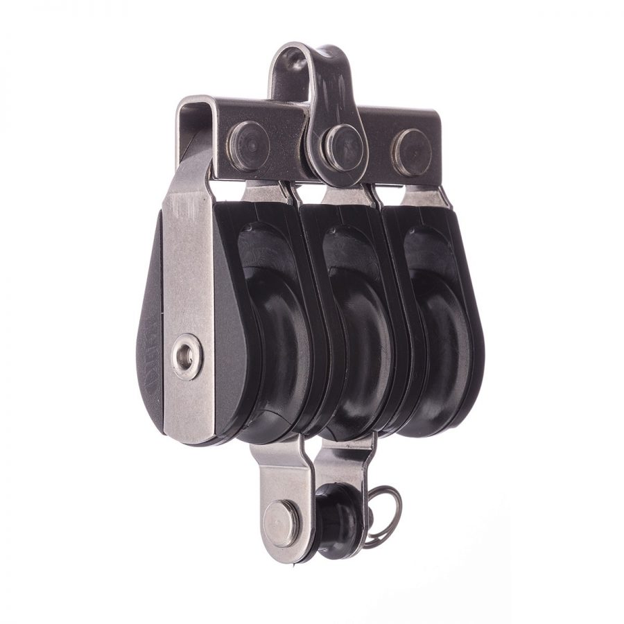 R5222 - 28 Ball Triple fixed shackle & Becket (Pk Size: 1) - RWO Marine