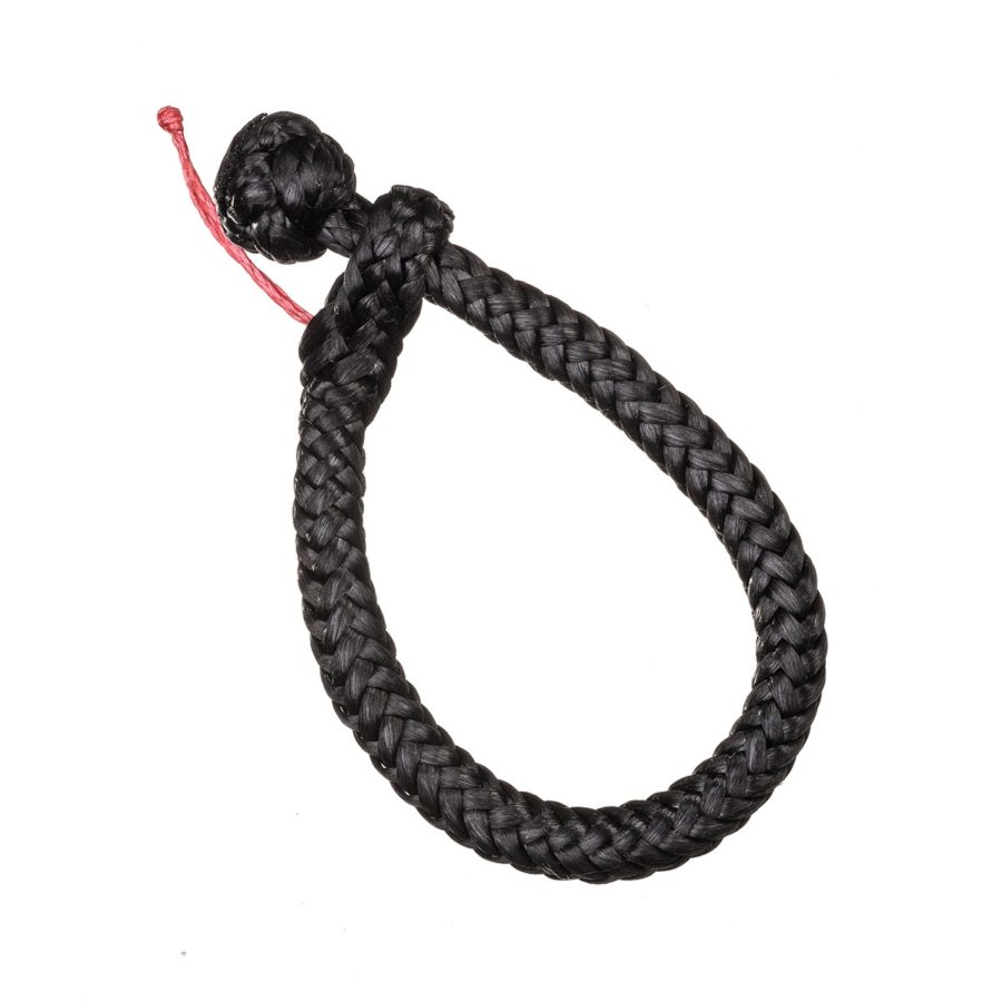 R8910 - Soft shackle 4 x 80mm Dyneema black - RWO Marine